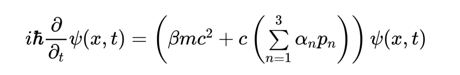 L’Equation de Paul DIRAC